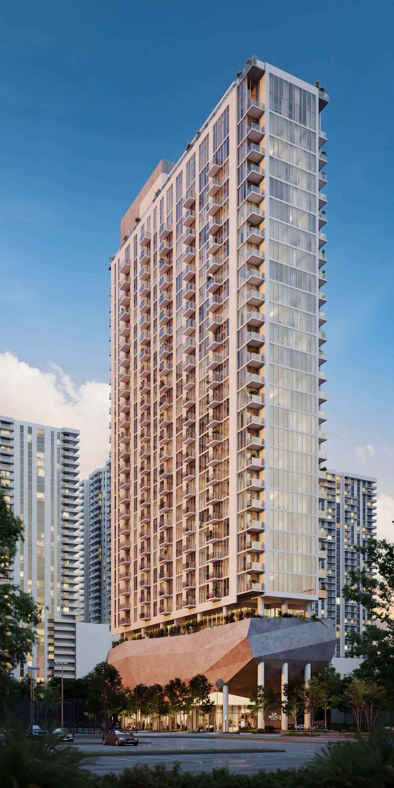 New Building Downtown Miami